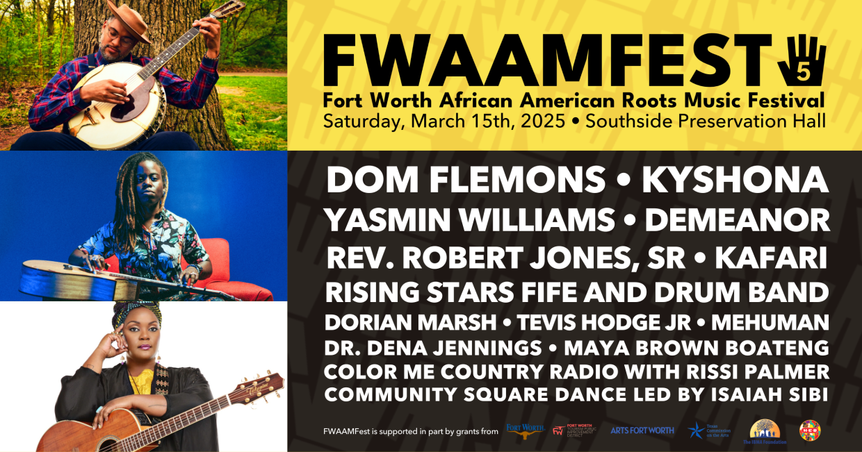 Fort Worth African American Roots Music Festival (FWAAMFest ...