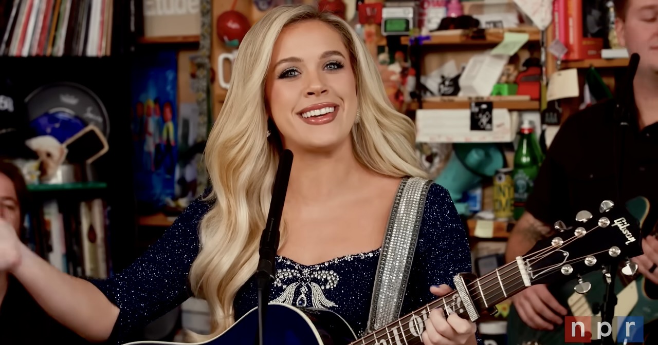 Watch Country Star Megan Moroney's Lovely Acoustic Tiny Desk Concert ...
